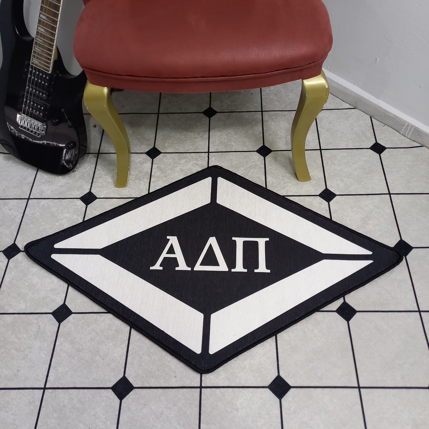 Alpha Delta Pi Diamond Rug – Officially Licensed Sorority Decor – Rug ...